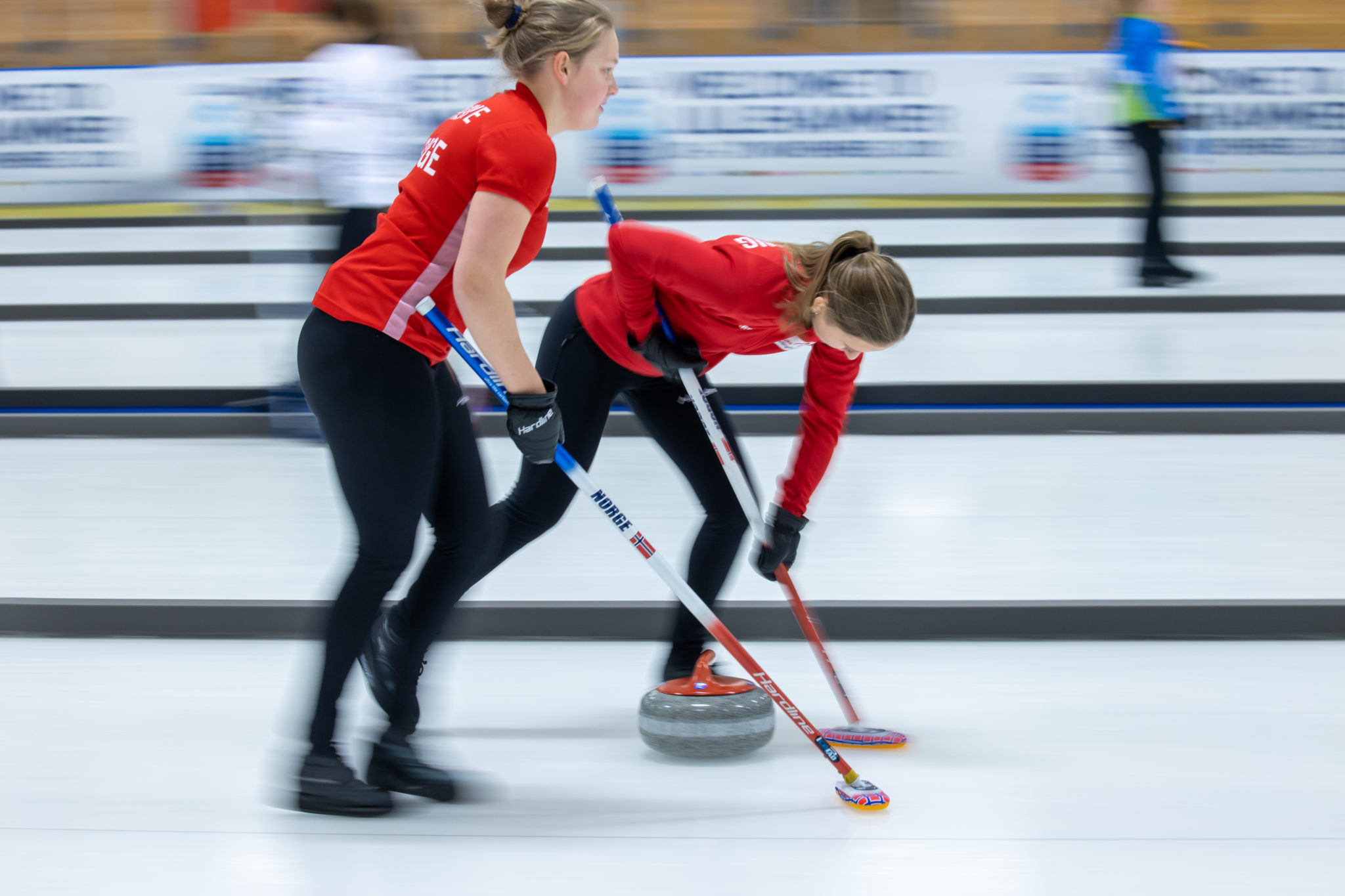 Norges curlingkvinner i VM-kvalifisering - Norges curlingforbund