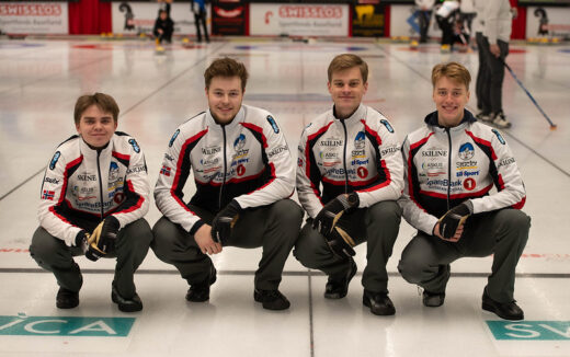 Fjerdeplass på Ramsfjell i Swiss Cup - Norges curlingforbund